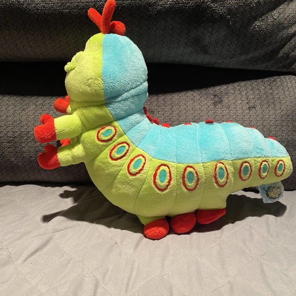 Disney | Toys | Disney A Bugs Life Heimlich Caterpillar Plush 4 | Poshmark